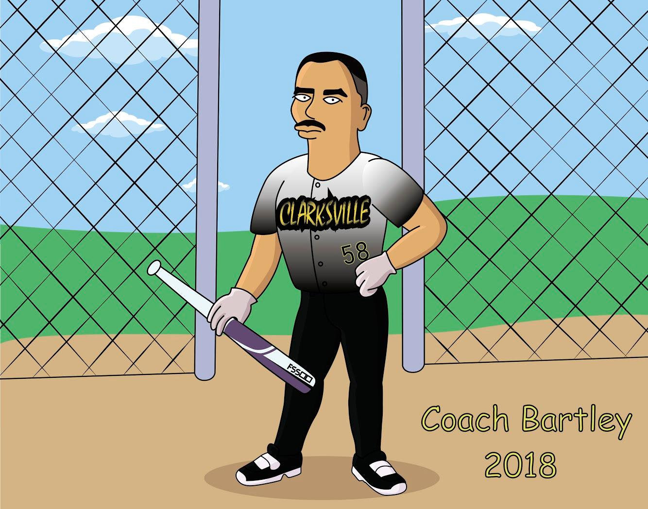High School Coach Cartoon